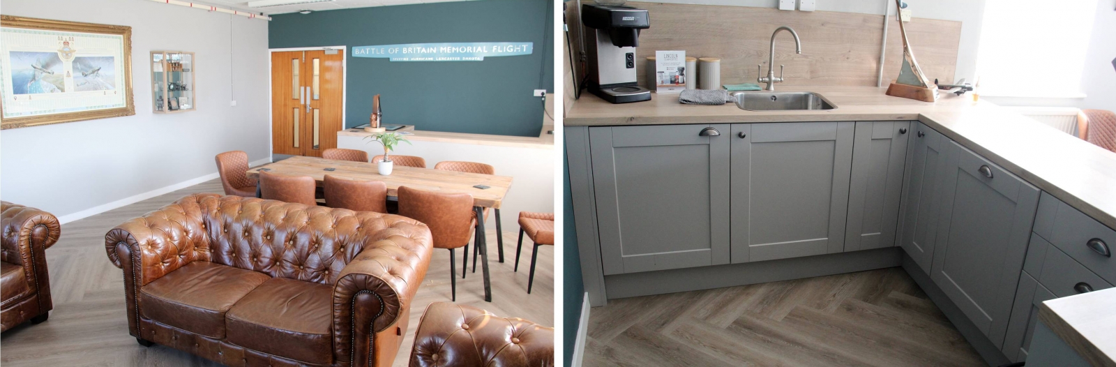 BBMF ‘Lancaster Lounge’ refurbished with Club funding | RAF Memorial ...