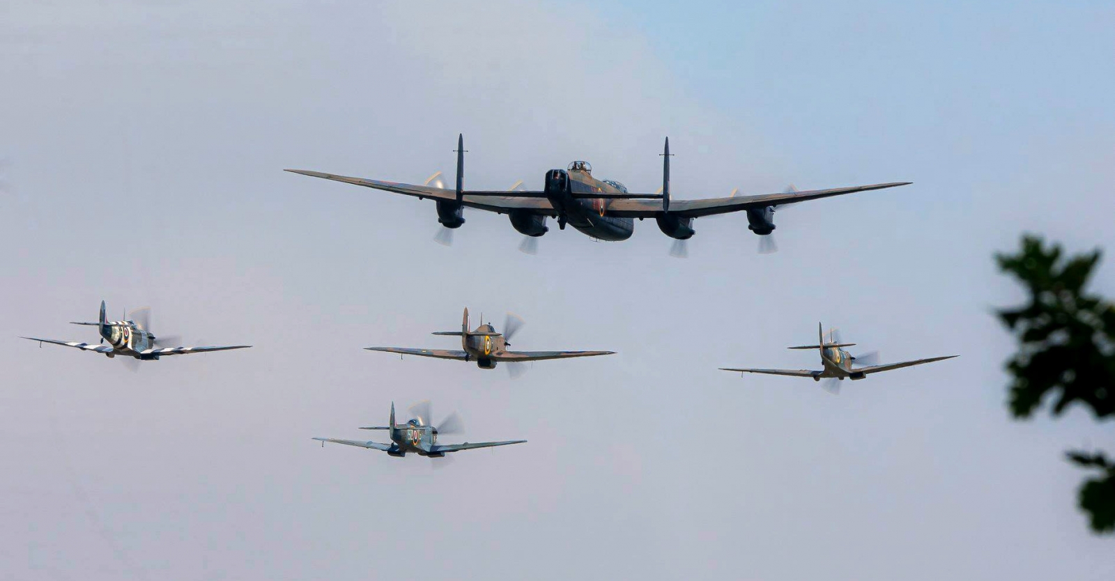 VJ Day 75 BBMF flypast | RAF Memorial Flight Club
