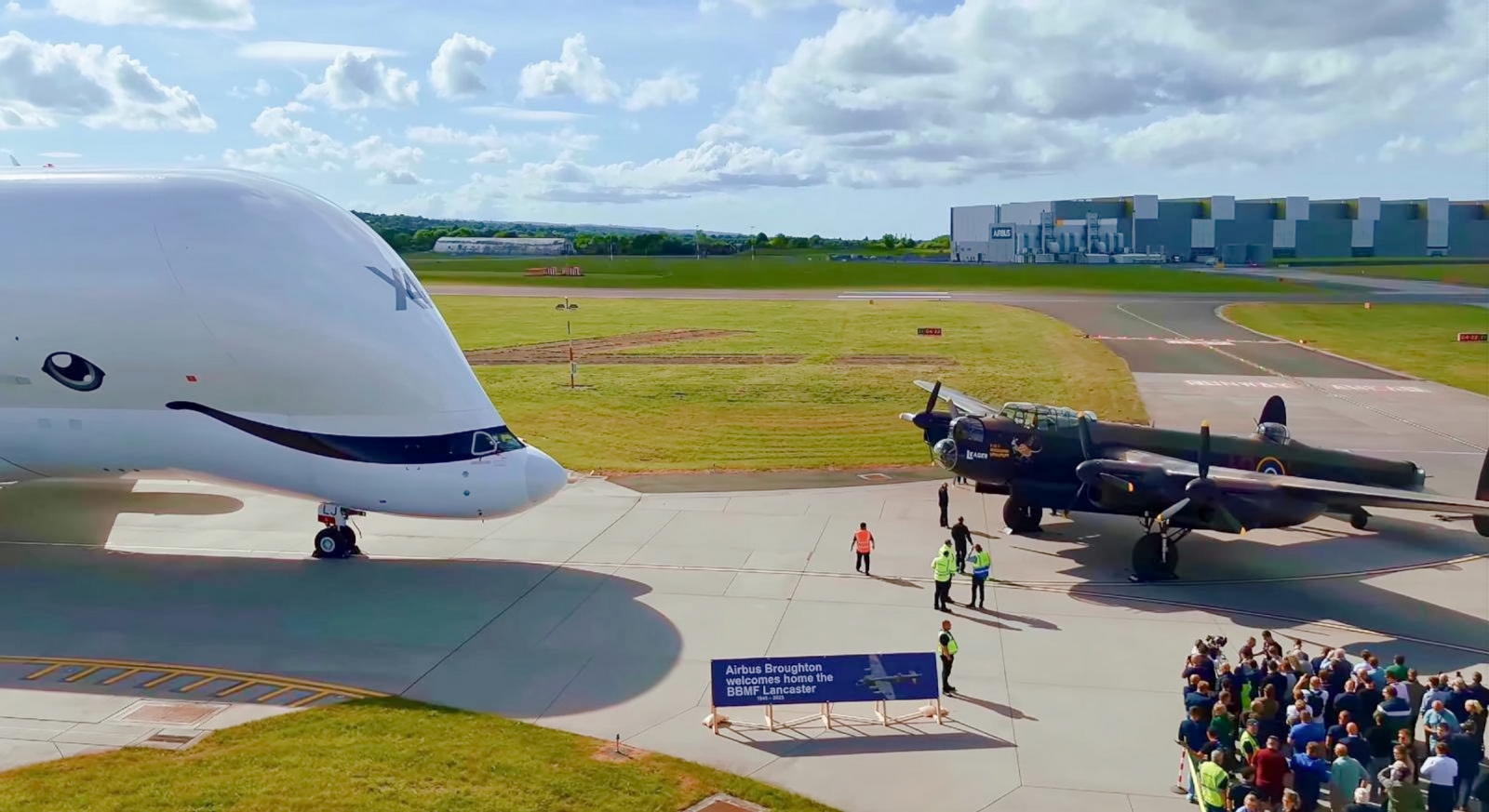 Lancaster PA474 80th ‘birthday’ at Hawarden | RAF Memorial Flight Club