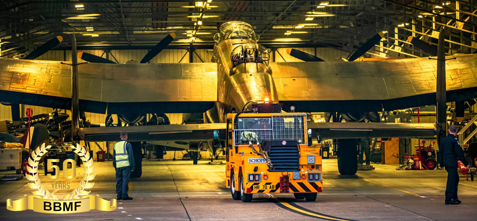 50 years with the BBMF – Lancaster PA474 | RAF Memorial Flight Club