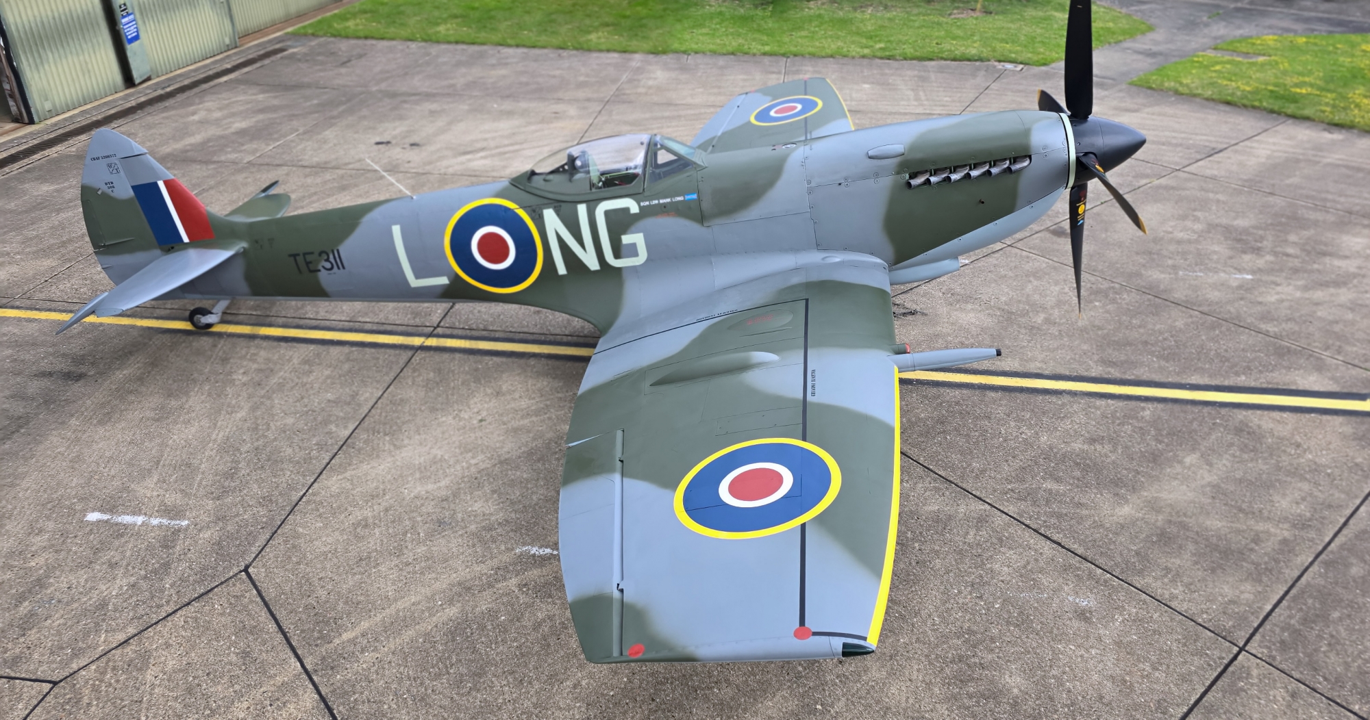 Special BBMF tribute to Sqn Ldr Mark Long | RAF Memorial Flight Club