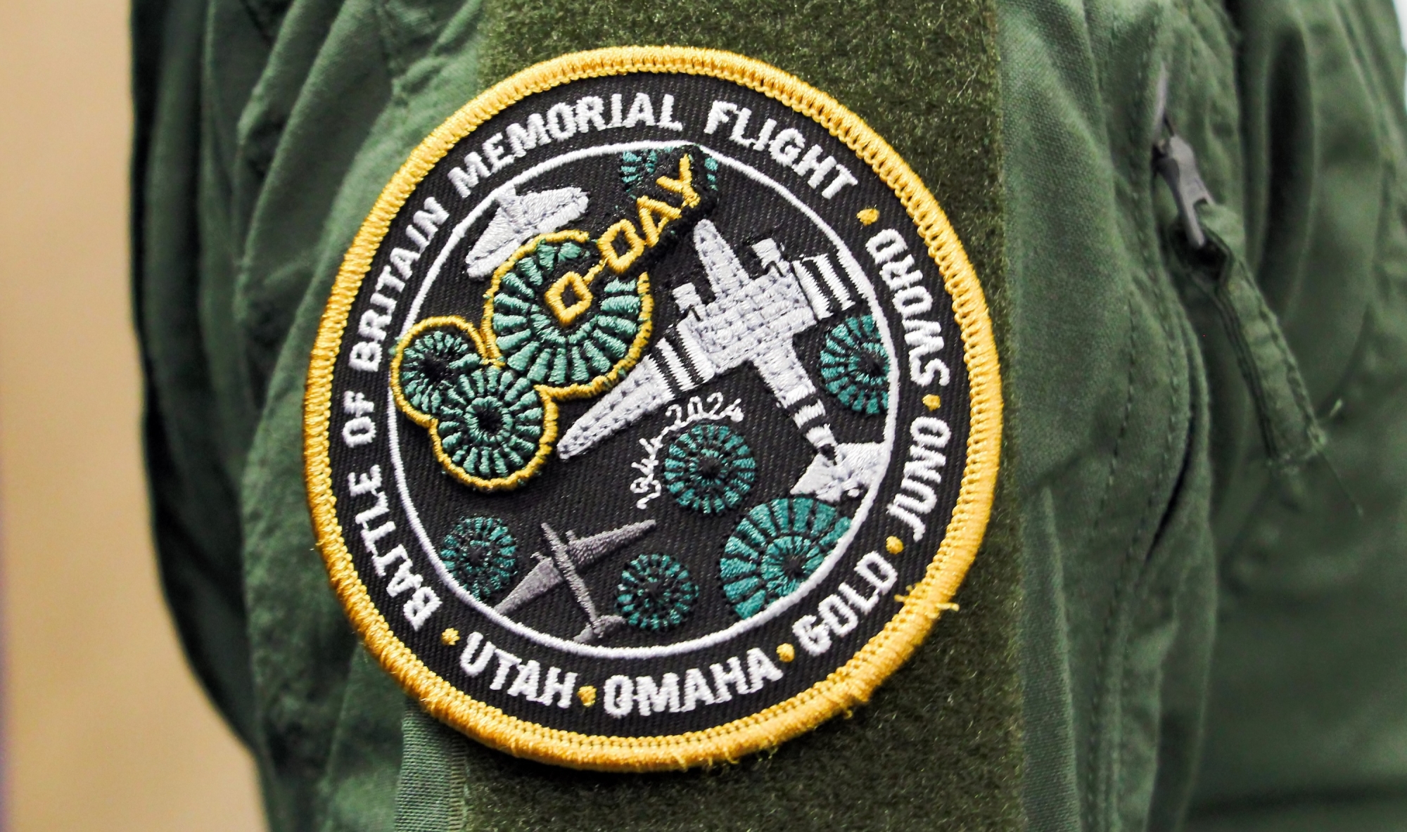 BBMF’s new shoulder patch for 2024 | RAF Memorial Flight Club