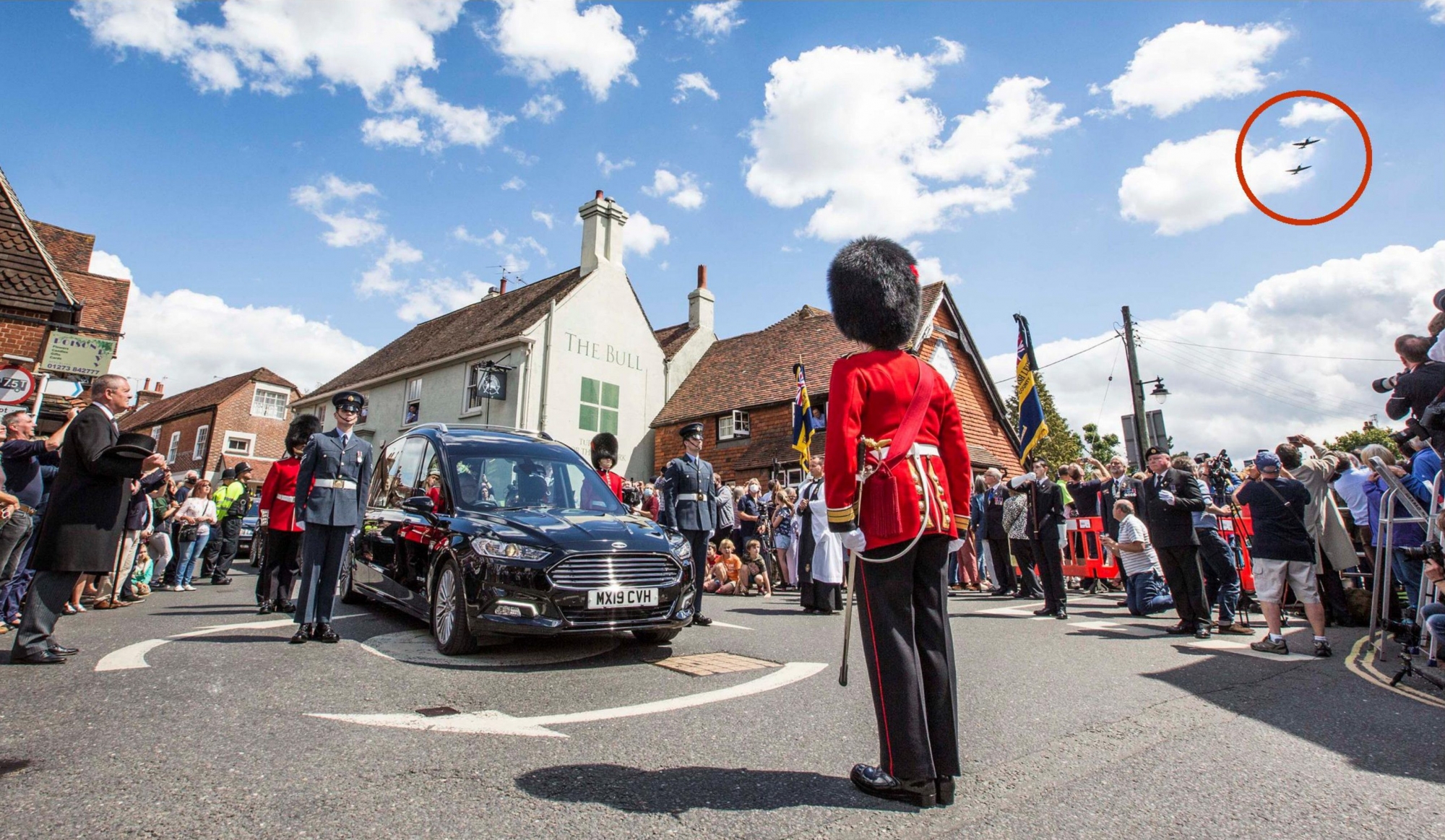 BBMF flypast for Dame Vera Lynn funeral | RAF Memorial Flight Club