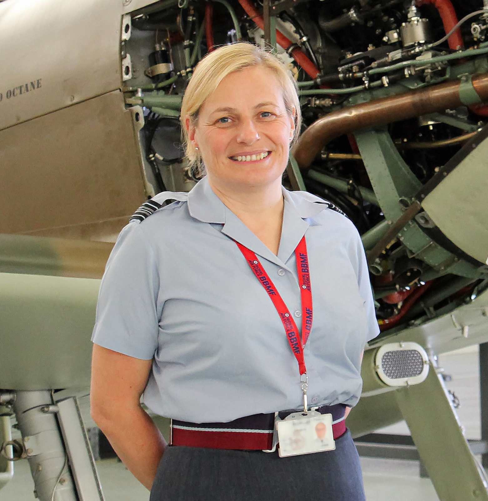 MBE for Squadron Leader Mandy Singleton | RAF Memorial Flight Club